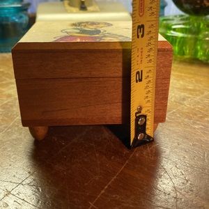 Swiss | Accents | Vintage Cuendet Swiss Musical Movement Music Box Wood ...